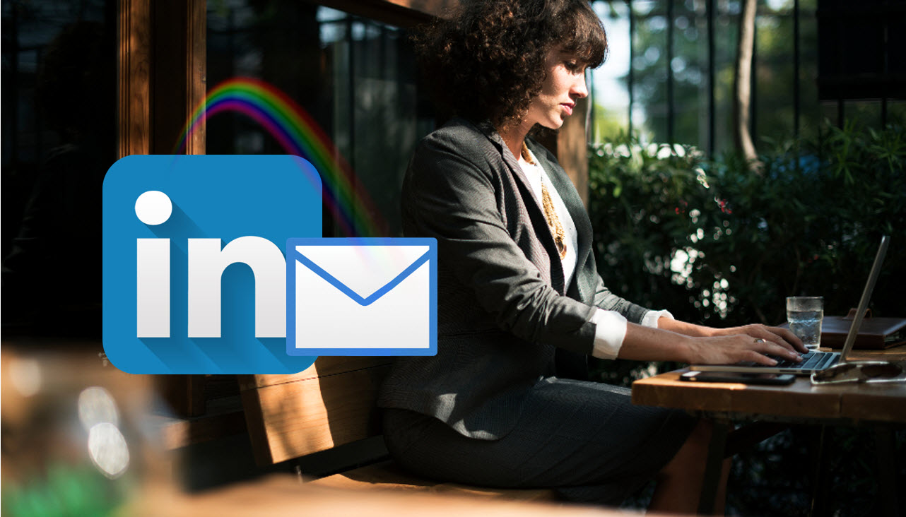 Slik setter du opp firma epost adressen på Linkedin profilen din